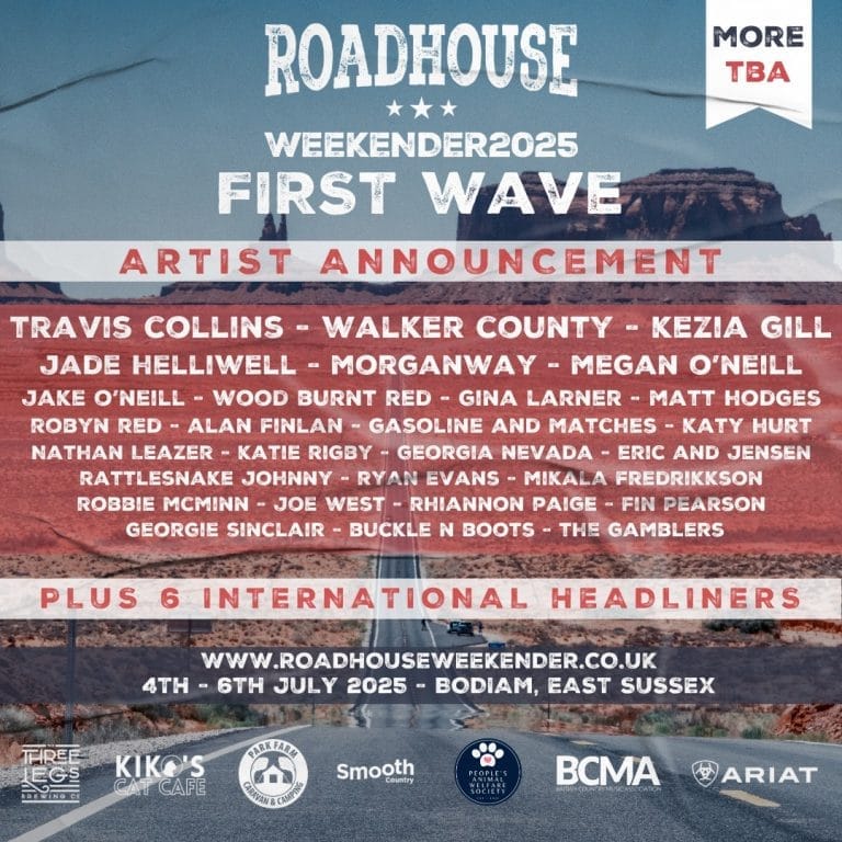 Roadhouse Weekender 2025: A New Country Music Festival in Sussex