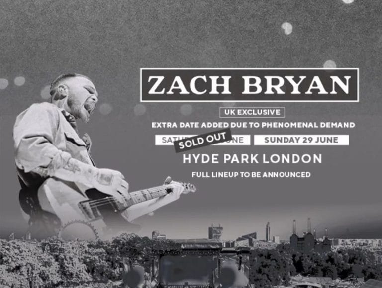 Zach Bryan: Extra Show Added at BST Hyde Park | Country Music